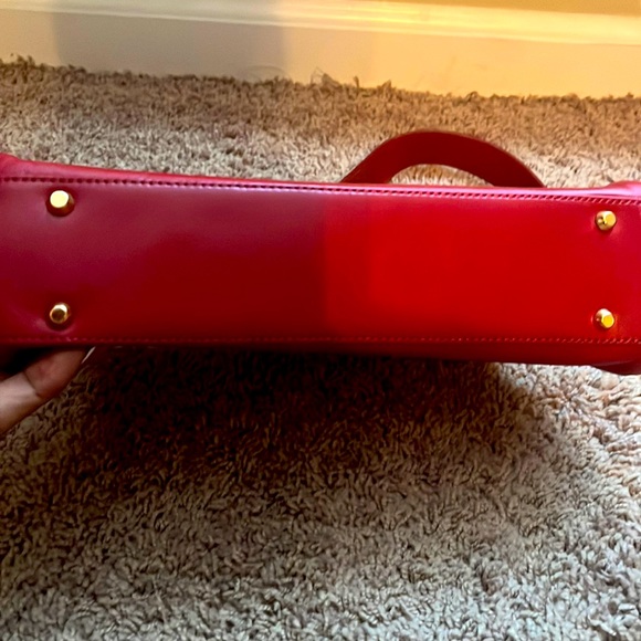 Preston&NewYork | Bags | Vintage Red Leather Handbag | Poshmark